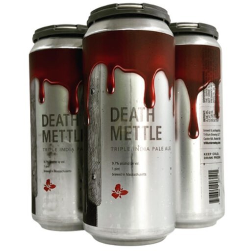 Trillium Death Mettle Triple IPA 16oz Cans 16OZ - The Beer & Beverage ...