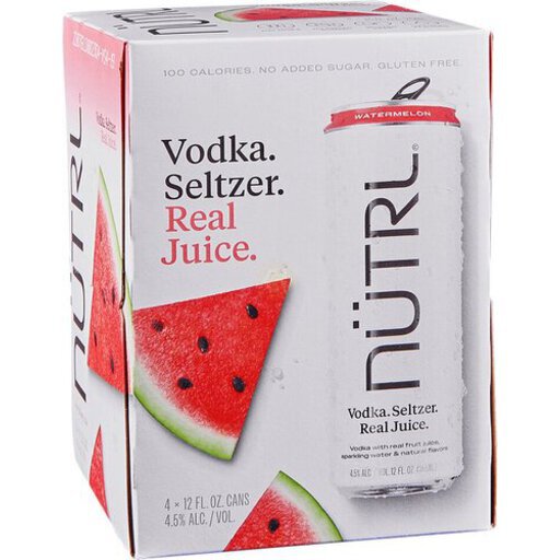Nutrl Watermelon Vodka Seltzer - Big Bear Wine & Liquor - Pueblo West,