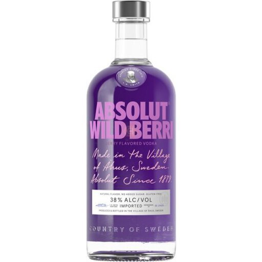 Absolut Wild Berri Flavored Vodka - Gordon's Fine Wine & Liquors ...