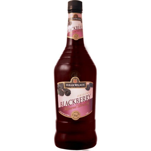 Hiram Walker Blackberry Flavored Brandy 375ML - Colonial Wines ...
