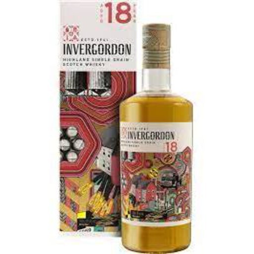 Invergordon 18Yr Single Grain Scotch Whisky 700ML - Bansum Wine ...