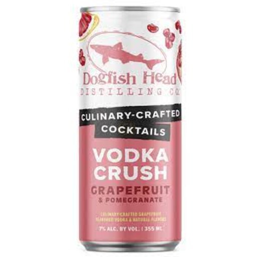 Dogfish Head Cocktails Vodka Crush Grapefruite Pomegranate RTD Cocktail ...