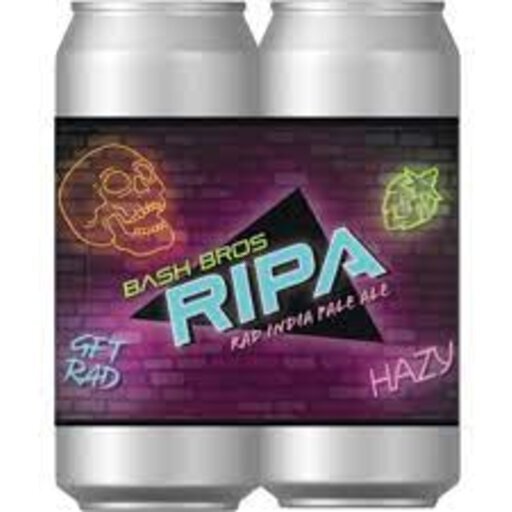 Bash Bros Rad IPA Cans 12OZ - Pinehurst Wine Shoppe, Baltimore, MD ...
