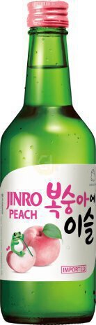 Jinro Rice Spirit Peach Soju 375ML - Heritage Wine and Liquor , Centennial, CO, Centennial, CO