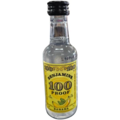 Benjamin's Banana Vodka 100 Proof 50ML - Twin Liquors
