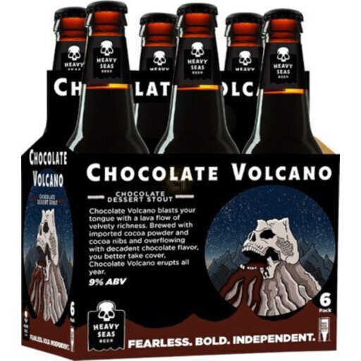 Heavy Seas Chocolate Volcano Bottles 12OZ - Belmont Beverage and Chalet ...