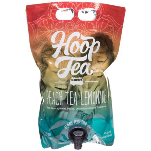 Hoop Tea Peach Tea Lemonade Bag RTD 3L - Kappy's Fine Wines & Spirits