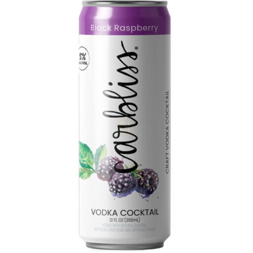 Carbliss Black Raspberry Vodka Cocktail - Randall's