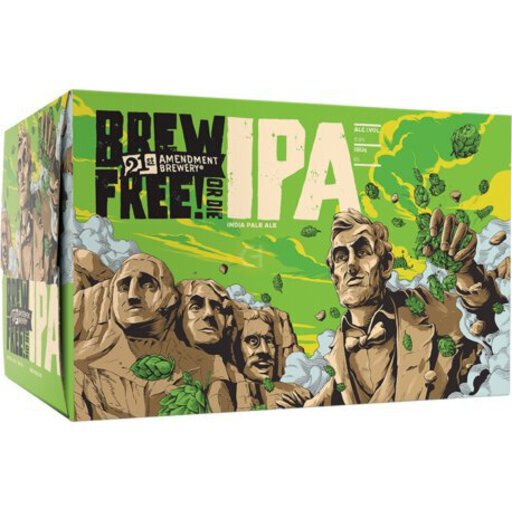 21st Amendment Brew Free Or Die IPA Cans 12OZ - Baltimores Best Family ...