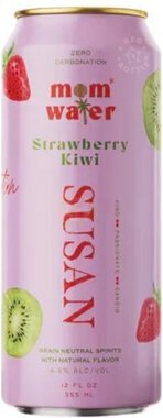 Mom Water Susan Strawberry Kiwi Vodka Water RTD Cocktail Cans - Chan's ...