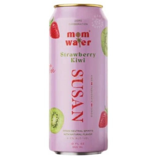 Mom Water Susan Strawberry Kiwi Vodka Water RTD Cocktail Cans - Chan's ...