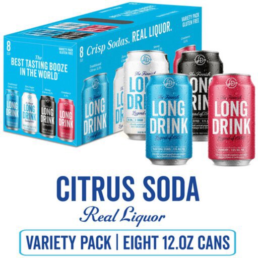 The Long Drink Variety Pack 12OZ - We ship the best selection & price ...