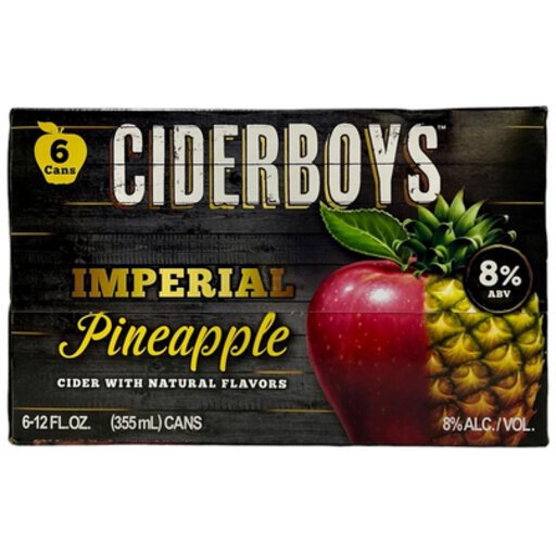 Cider Boys Imperial Pineapple Hard Cider 12oz Cans 12OZ - The Beer ...