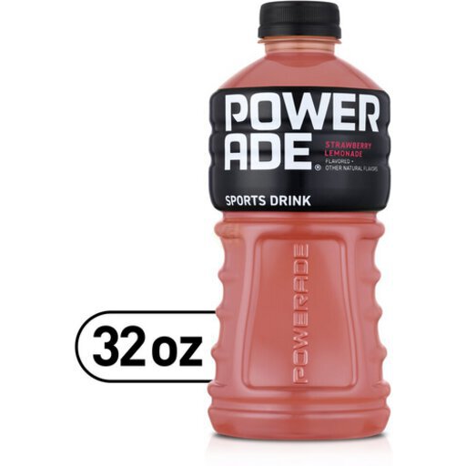 Powerade Ion Strawberry Lemonade 32z 32OZ - Mac's Beer and Wine ...