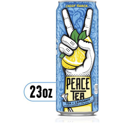 Peace Tea Caddy Shack Tea & Lemonade 23.5oz Can 24OZ - Spirits Unlimited