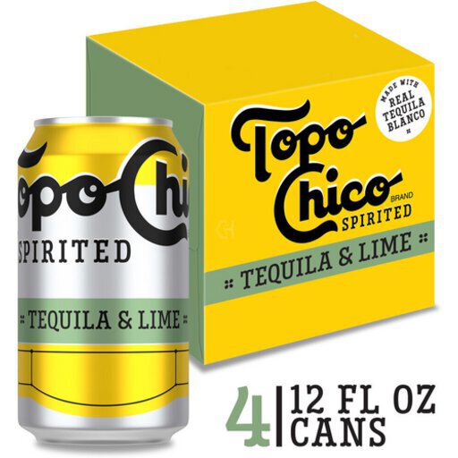 Topo Chico Spirited Tequila & Lime Ranch Water - Beer, Wine, and Liquor ...
