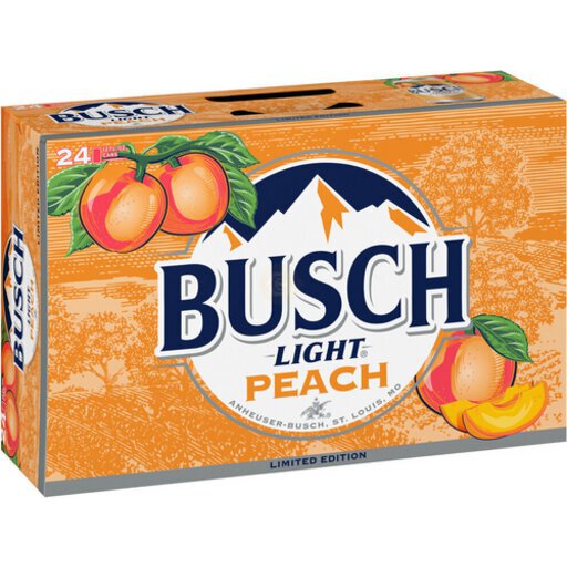 Busch Light Peach 12OZ - Beer & Wine Nation : Beer Store, Wine Store ...