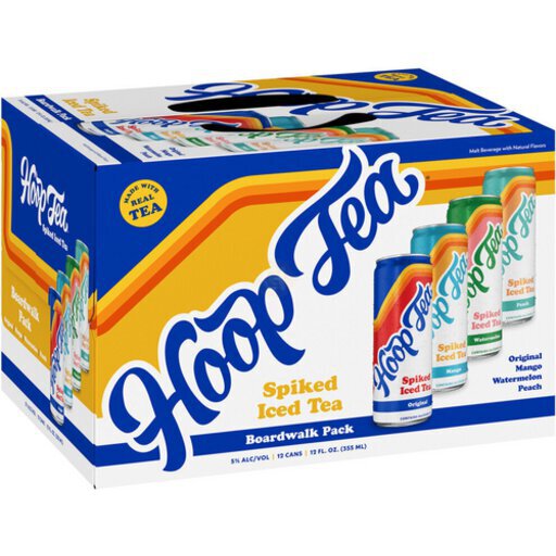 Hoop Tea Spiked Iced Tea Variety Pack 12OZ - We ship the best selection ...