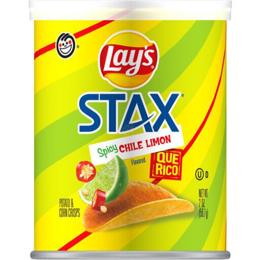 Lay's Stax Potato & Corn Crisps Spicy Chile Limon Flavored - Ernie's ...