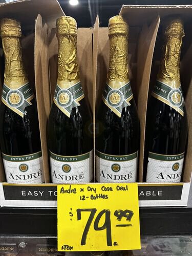 ANDRE CHAMPAGNE CASE DEAL 12 750ML - Bailey Discount Liquor & Wine ...