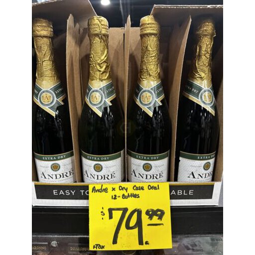 ANDRE CHAMPAGNE CASE DEAL 12 750ML - Bailey Discount Liquor & Wine ...