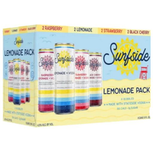 Surfside Lemonade Variety Pack 12OZ - Bevmax Superstore
