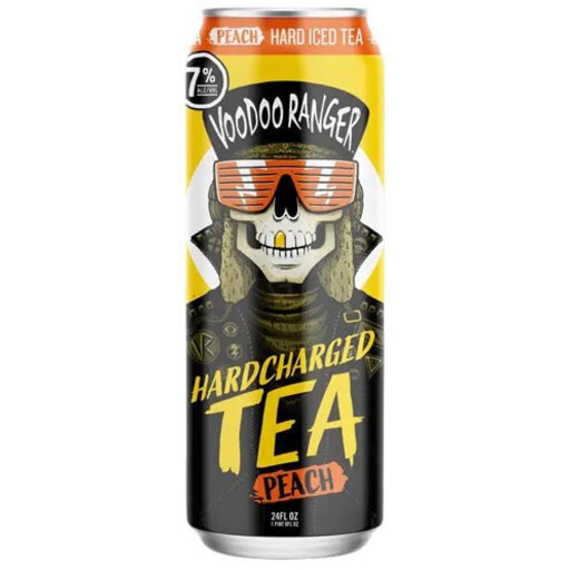 New Belgium Voodoo Ranger Hardcharged Tea Peach 24OZ - 4000 Wines, 3500 ...